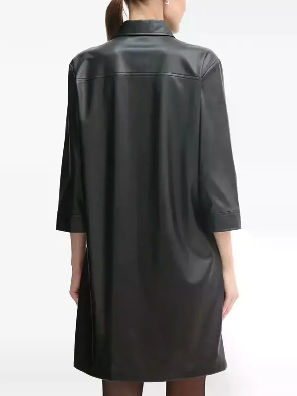 BENETTON Button-up Shirt Mini Dress