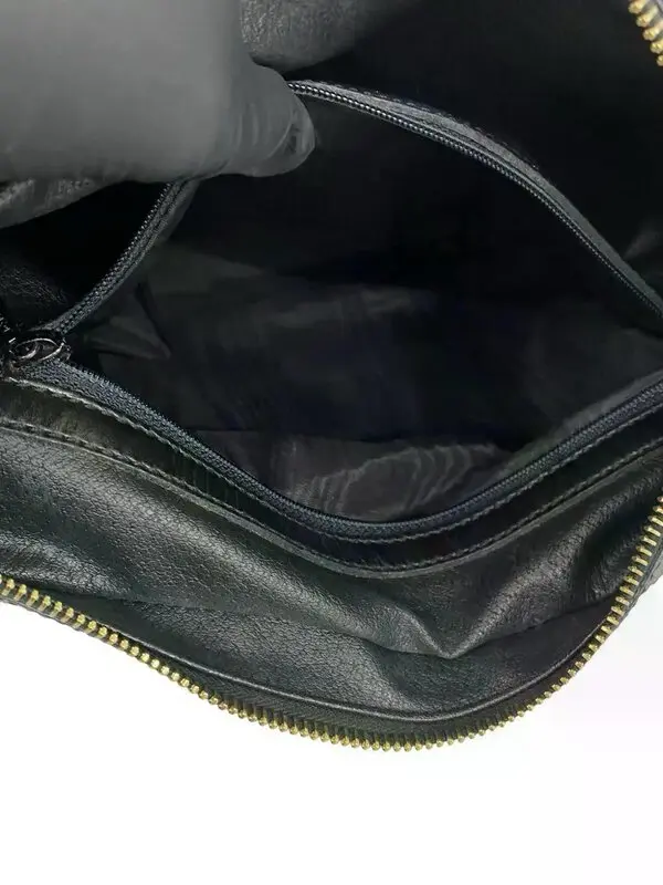 Celine 1990-2000 Macadam Coated Canvas Crossbody Bag
