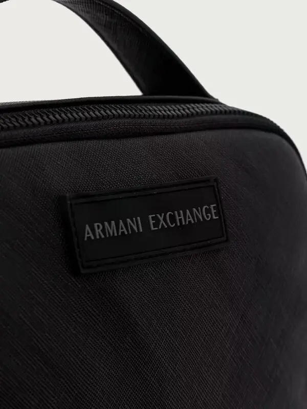 Armani Exchange Logo-patch Shoulder Bag