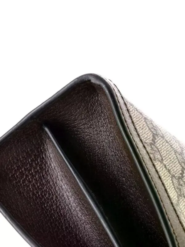 Gucci Ophidia Chain Shoulder Bag Gg Coated Canvas Small Crossbody Bag - Brown