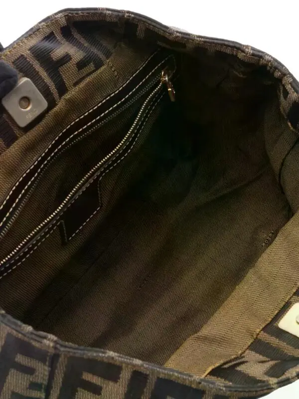 Fendi 2000-2010 Zucca Canvas Handbag