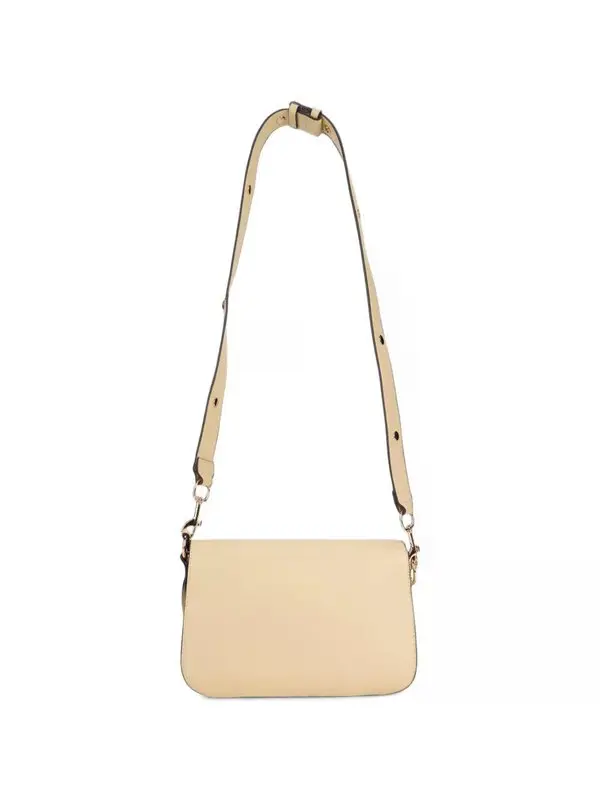 Moschino Clothespin-detail Shoulder Bag - Neutrals