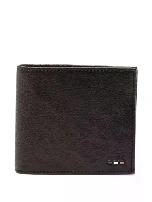 BOSS Logo-plaque Bifold Wallet