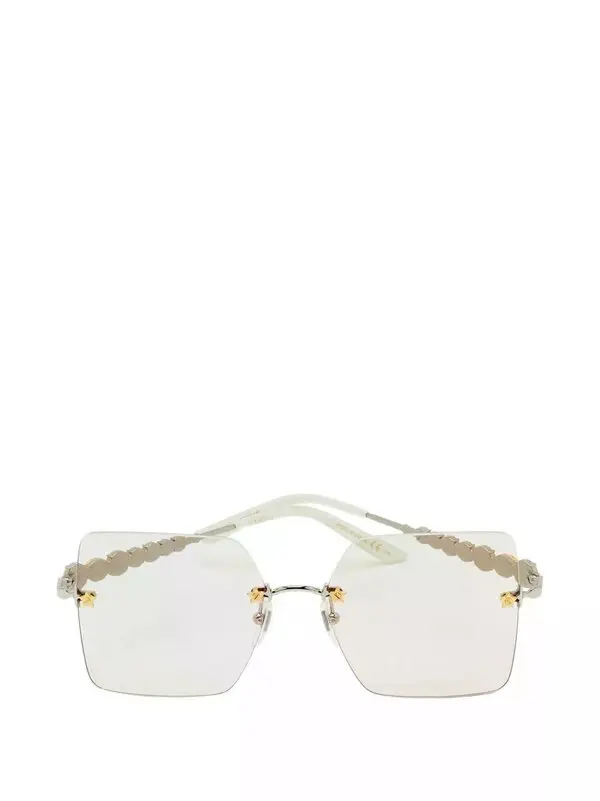 Gucci Crystal-embellished Square Sunglasses