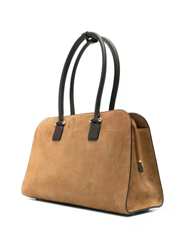 Strathberry Georgia Suede Tote Bag
