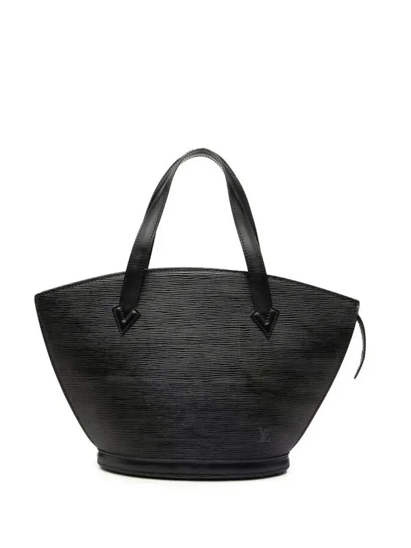 LOUIS VUITTON 1995 Epi Saint Jacques Pm Short Strap Handbag - Black