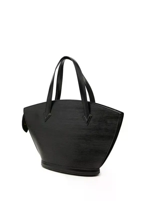 LOUIS VUITTON 1995 Epi Saint Jacques Pm Short Strap Handbag - Black