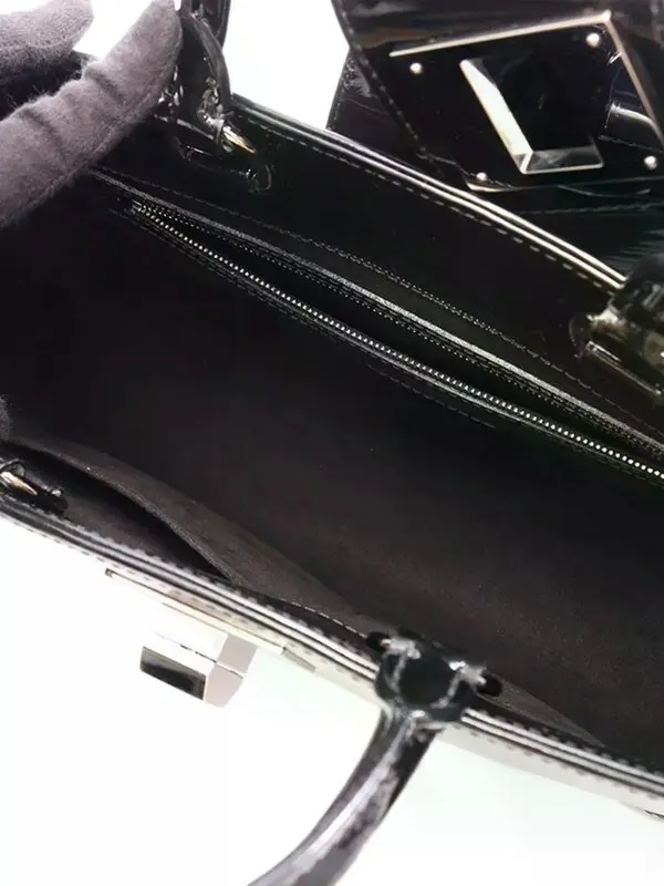 LOUIS VUITTON 2012 Electric Epi Mirabeau Pm Satchel - Black