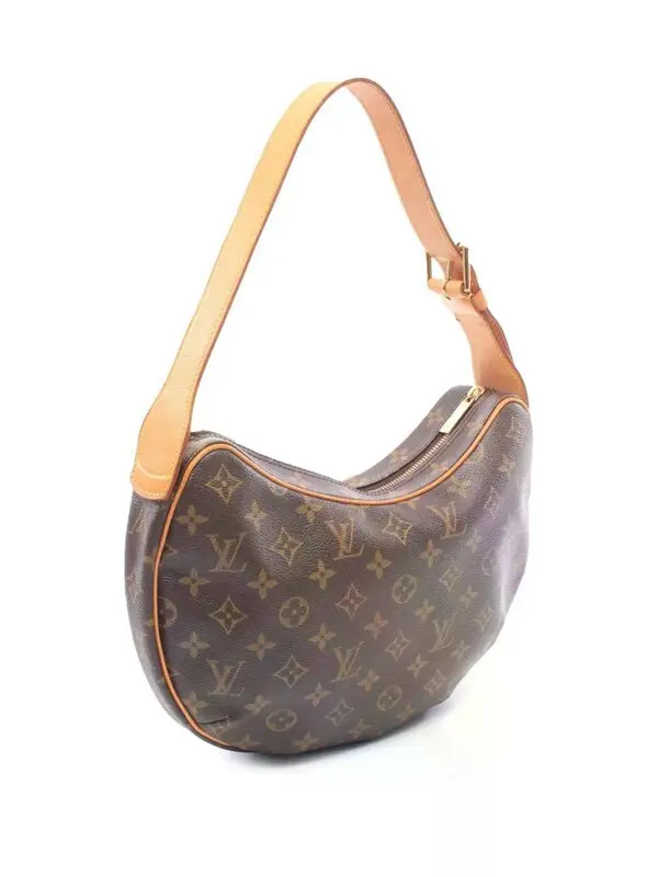 LOUIS VUITTON 2003 Monogram Croissant Pm Hobo Bag