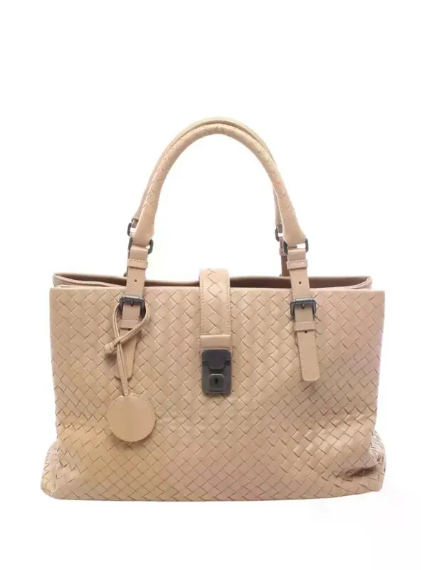 Bottega Veneta 2000-2026 Medium Nappa Intrecciato Roma Tote Bag