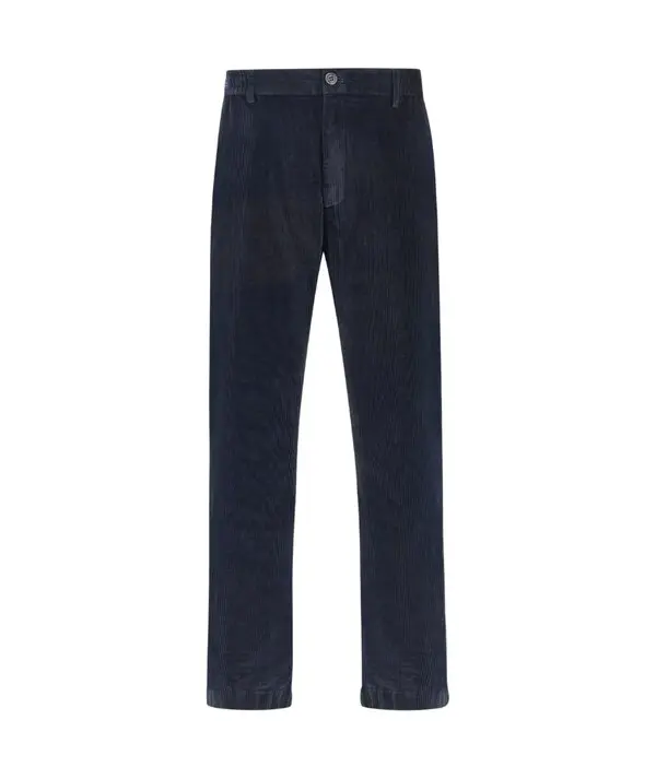Paul & Shark Alba Trousers In Corduroy - Blue