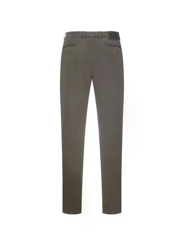 Kiton Straight-leg Cotton Trousers