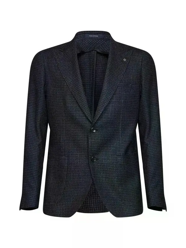 Tagliatore Houndstooth Single-breasted Jacket
