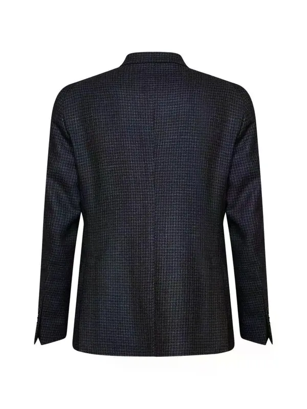 Tagliatore Houndstooth Single-breasted Jacket