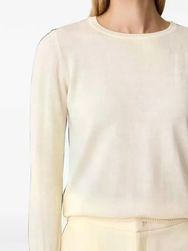Luisa Spagnoli Mossa Long-sleeve Crew-neck T-shirt