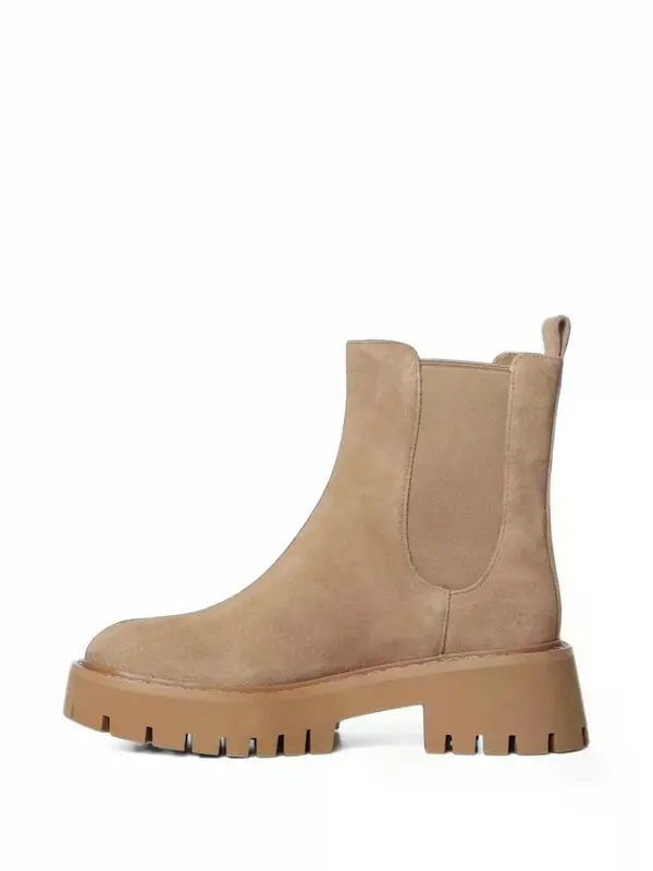 Michael Kors Asher Suede Lug Boots