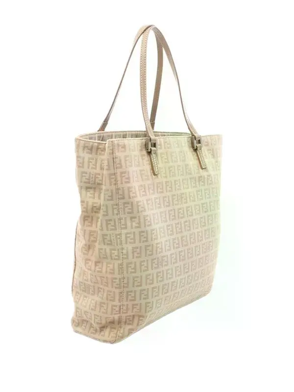 Fendi 2000-2010 Zucchino Canvas Tote Bag