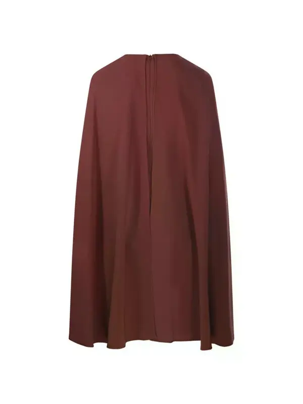 Max Mara Short Cady Cape Dress