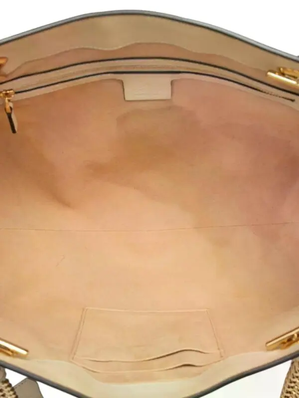 Gucci 2016-2026 Medium Gg Supreme Padlock Tote Bag