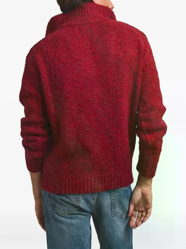 CESAR CASIER Alaska Quarter-zip Sweater