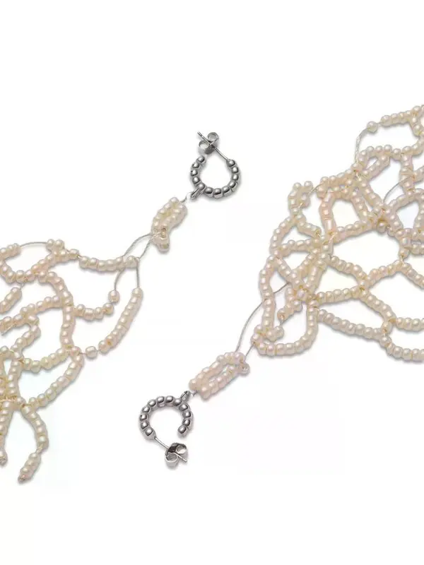 LEMAIRE Glass-bead Tassel Earrings