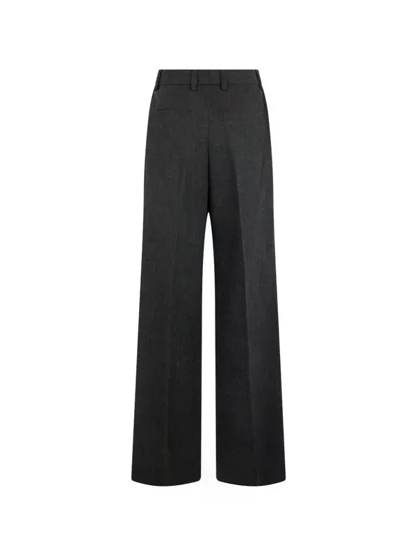 SLOWEAR Pleated Wide-leg Trousers