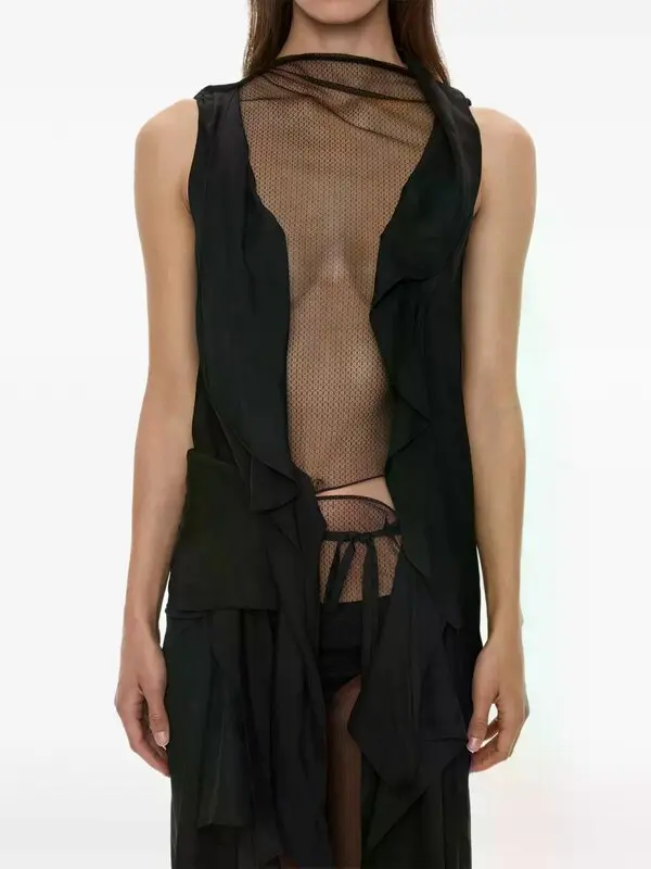 Christopher Esber Kacere Draped Maxi Skirt