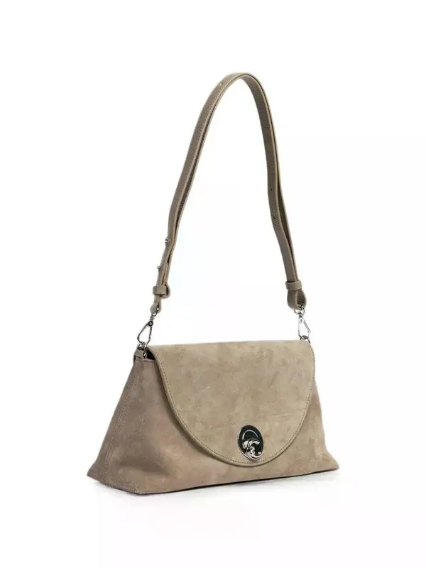 COCCINELLE Medium Nikla Twist-lock Shoulder Bag - Neutrals