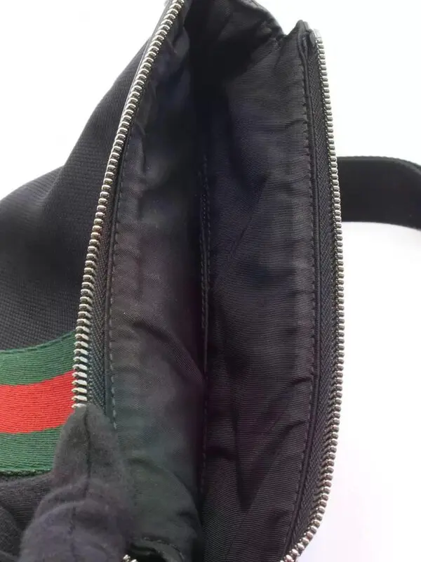 Gucci 2000-2015 Techno Canvas Web Messenger Bag Crossbody Bag