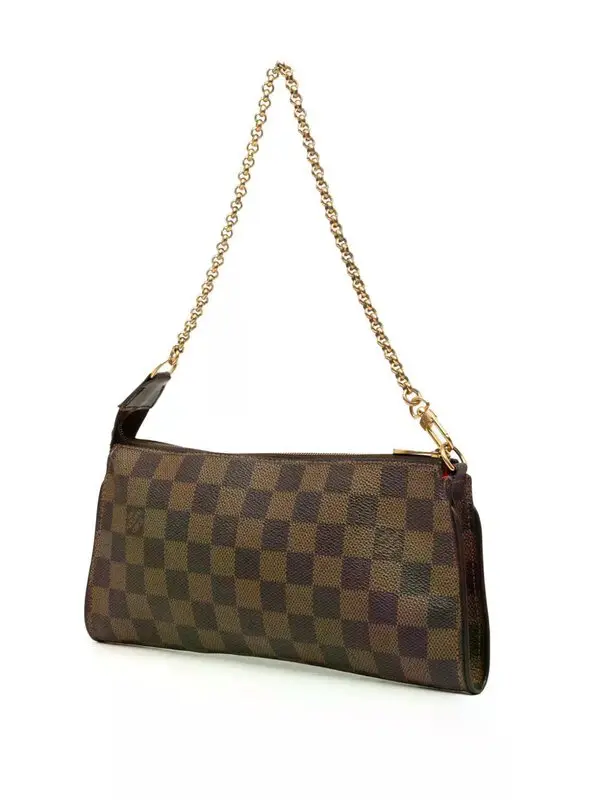 LOUIS VUITTON 2007 Damier Ebene Eva Satchel