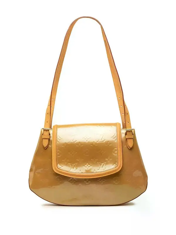 LOUIS VUITTON 2005 Monogram Vernis Biscayne Bay Gm Shoulder Bag