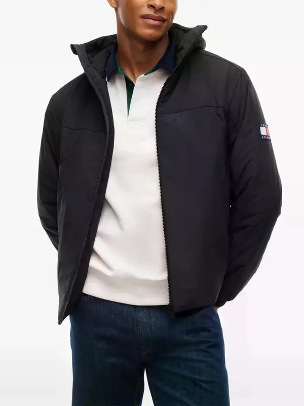 Tommy Hilfiger Logo-patch Hooded Jacket