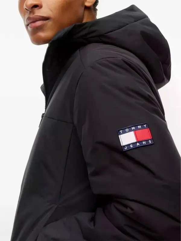 Tommy Hilfiger Logo-patch Hooded Jacket