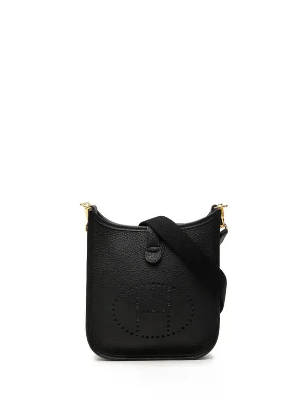 Hermès 2024 Clemence Evelyne I 16 Amazone Crossbody Bag - Black