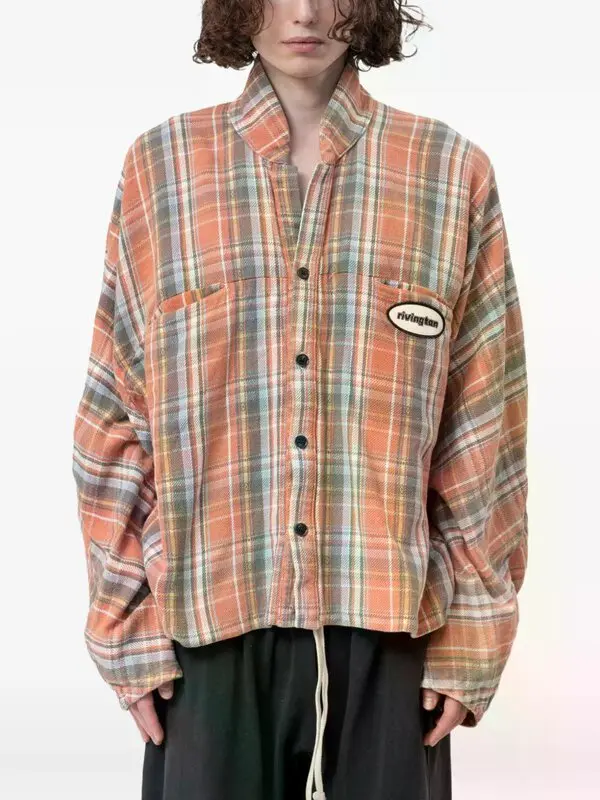 RRR123 Archival Plaid Nazarene Shirt - Red