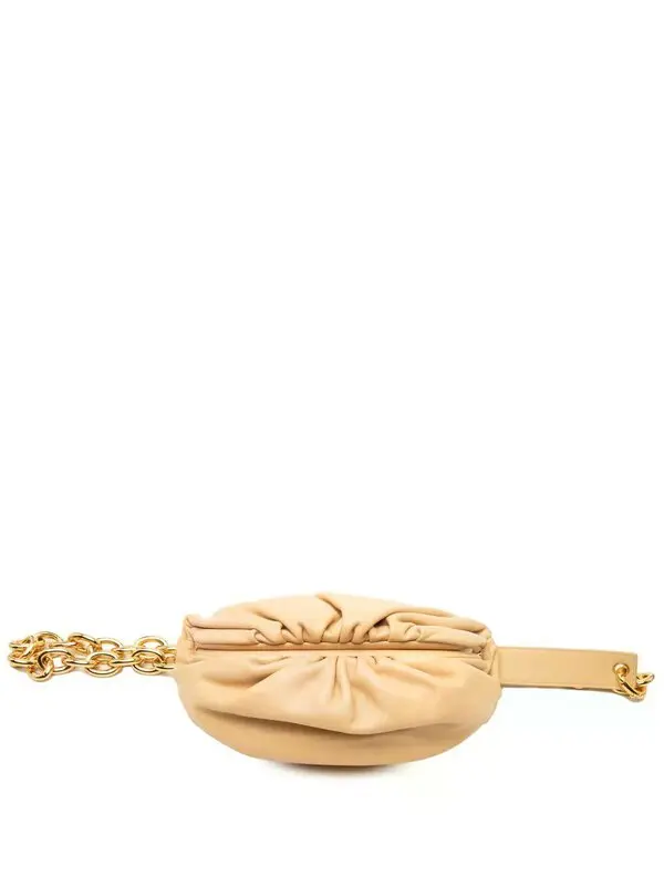 Bottega Veneta 2012-2026 Lambskin Chain Pouch Belt Bag