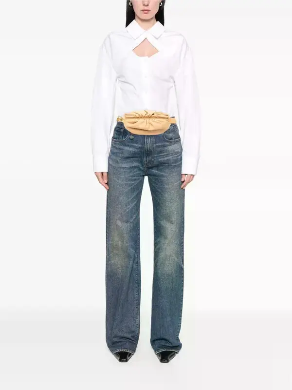 Bottega Veneta 2012-2026 Lambskin Chain Pouch Belt Bag - Neutrals