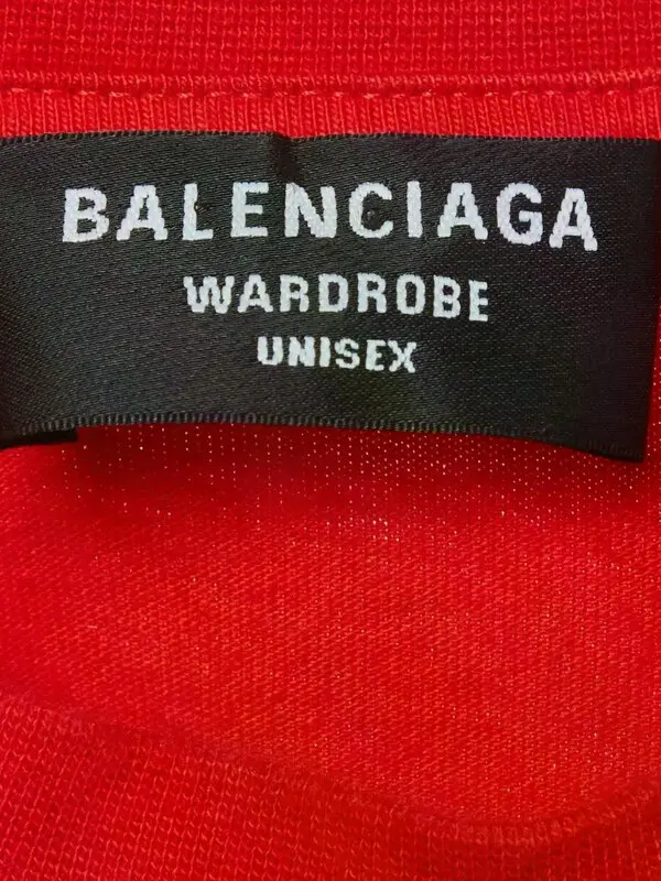 Balenciaga Logo-embroidered Oversized T-shirt