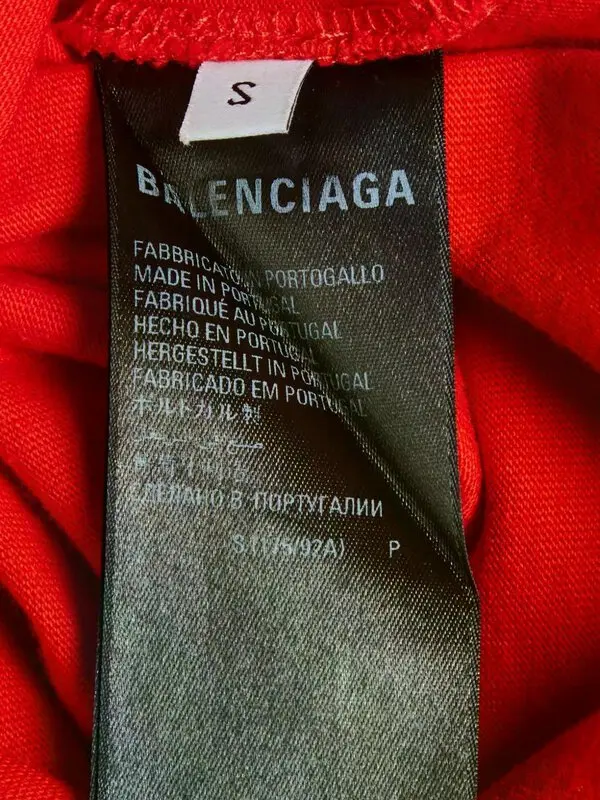 Balenciaga Logo-embroidered Oversized T-shirt