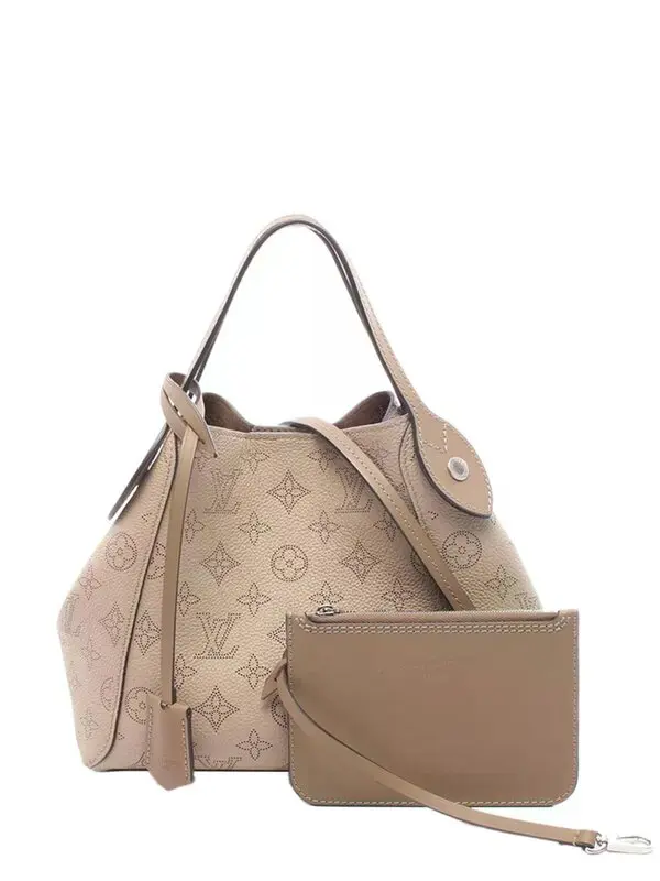 LOUIS VUITTON 2021-2026 Monogram Mahina Hina Pm Satchel