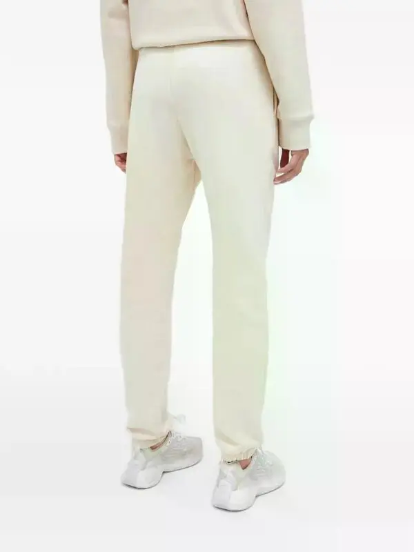 CASALL Logo-embroidered Elasticated Track Pants - White