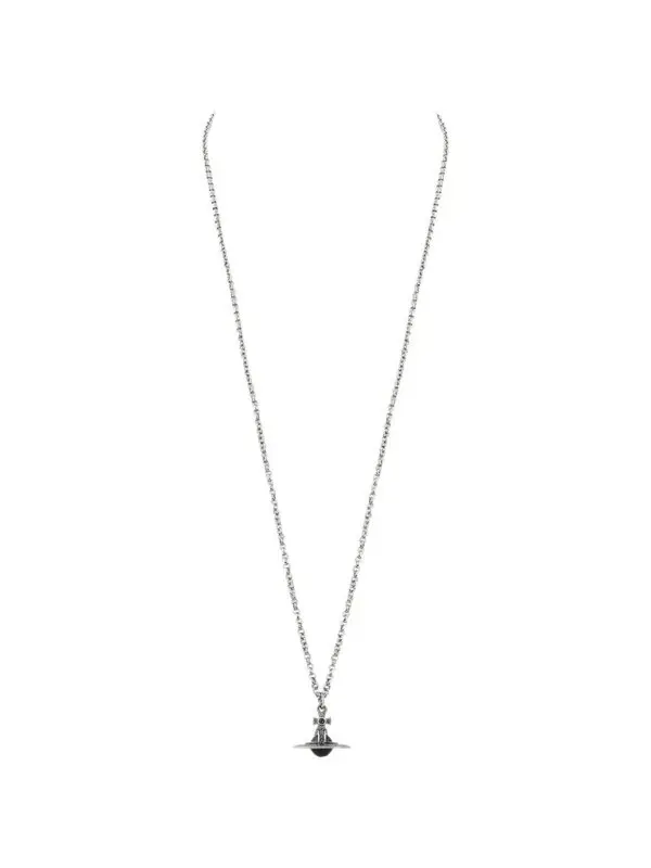 VIVIENNE WESTWOOD Tiny Orb Pendant Necklace - Silver