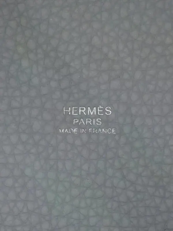 Hermès 2014 Bicolor Clemence And Swift Picotin Lock 22 Handbag