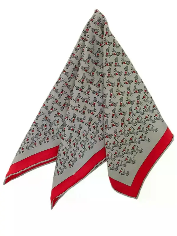 Hermès 2000-2026 Rodeo Silk Scarf 40 Scarves - Grey