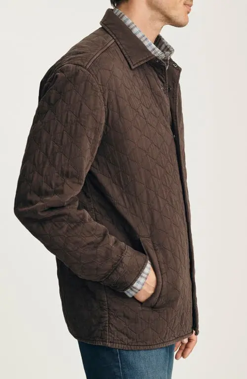 34 Heritage Quilted Overshirt
