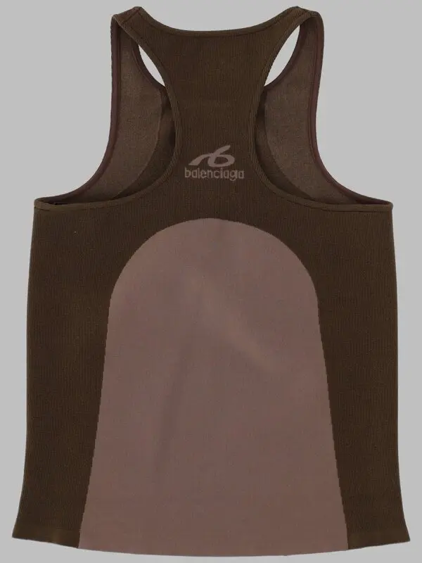 Balenciaga Tank Top Senza Cuciture Techwear