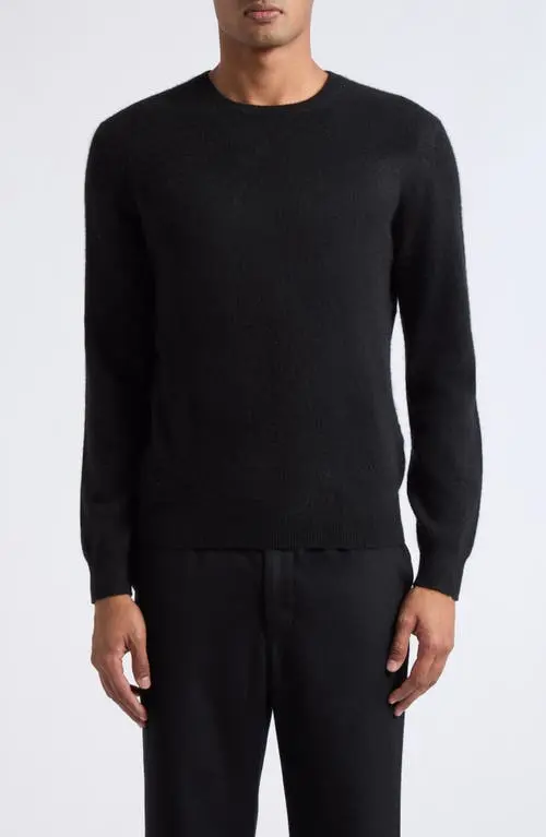 Frenckenberger Mini Cashmere Crewneck Sweater - Black