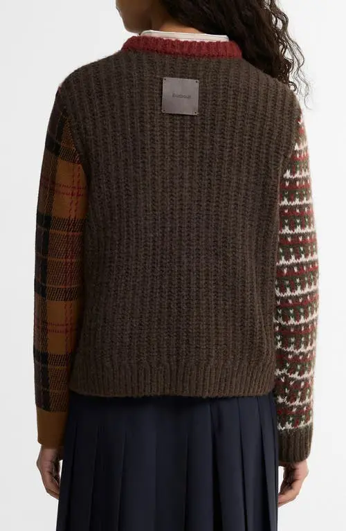 Barbour Ashford Mixed Pattern Sweater