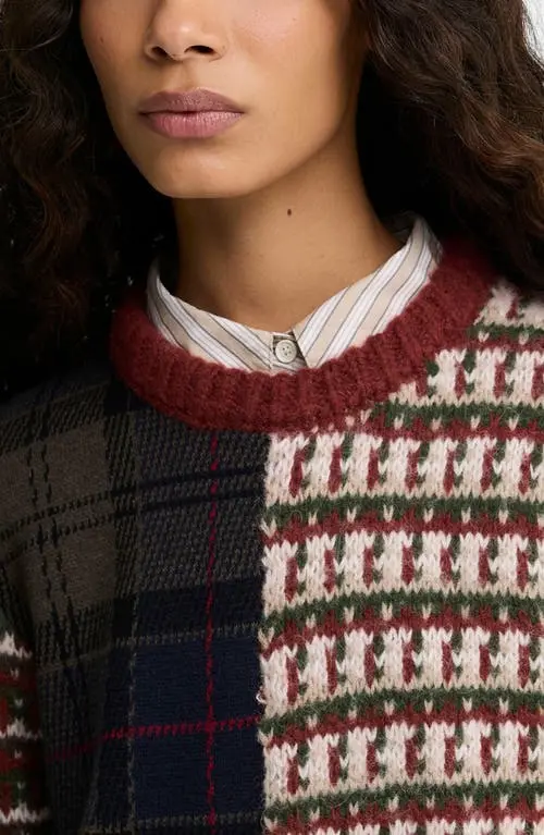 Barbour Ashford Mixed Pattern Sweater