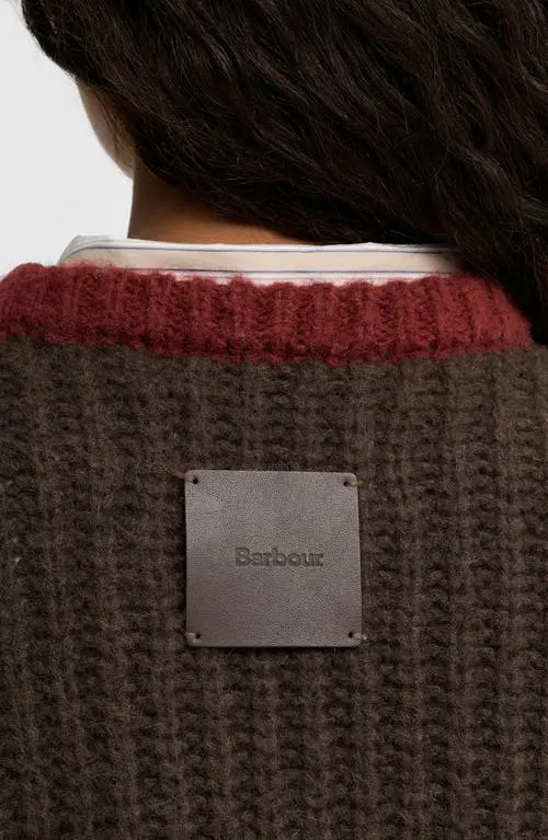 Barbour Ashford Mixed Pattern Sweater
